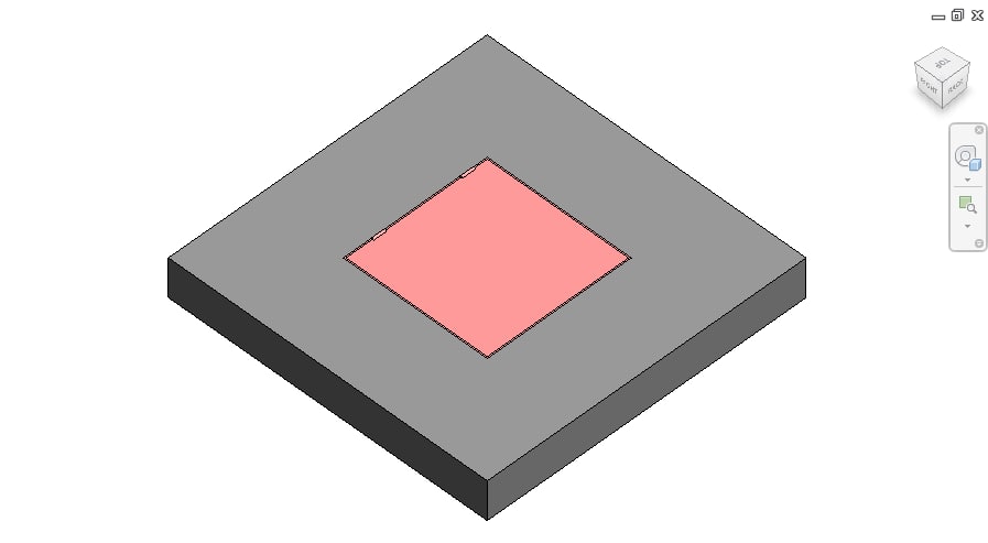 Building Revit Family single trap doors