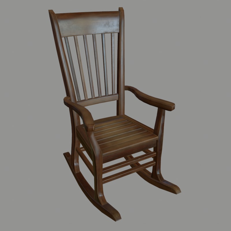 rocking chair 3d model