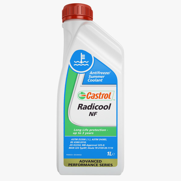 Castrol RADICOOL NF 3D 모델 - TurboSquid 1069595