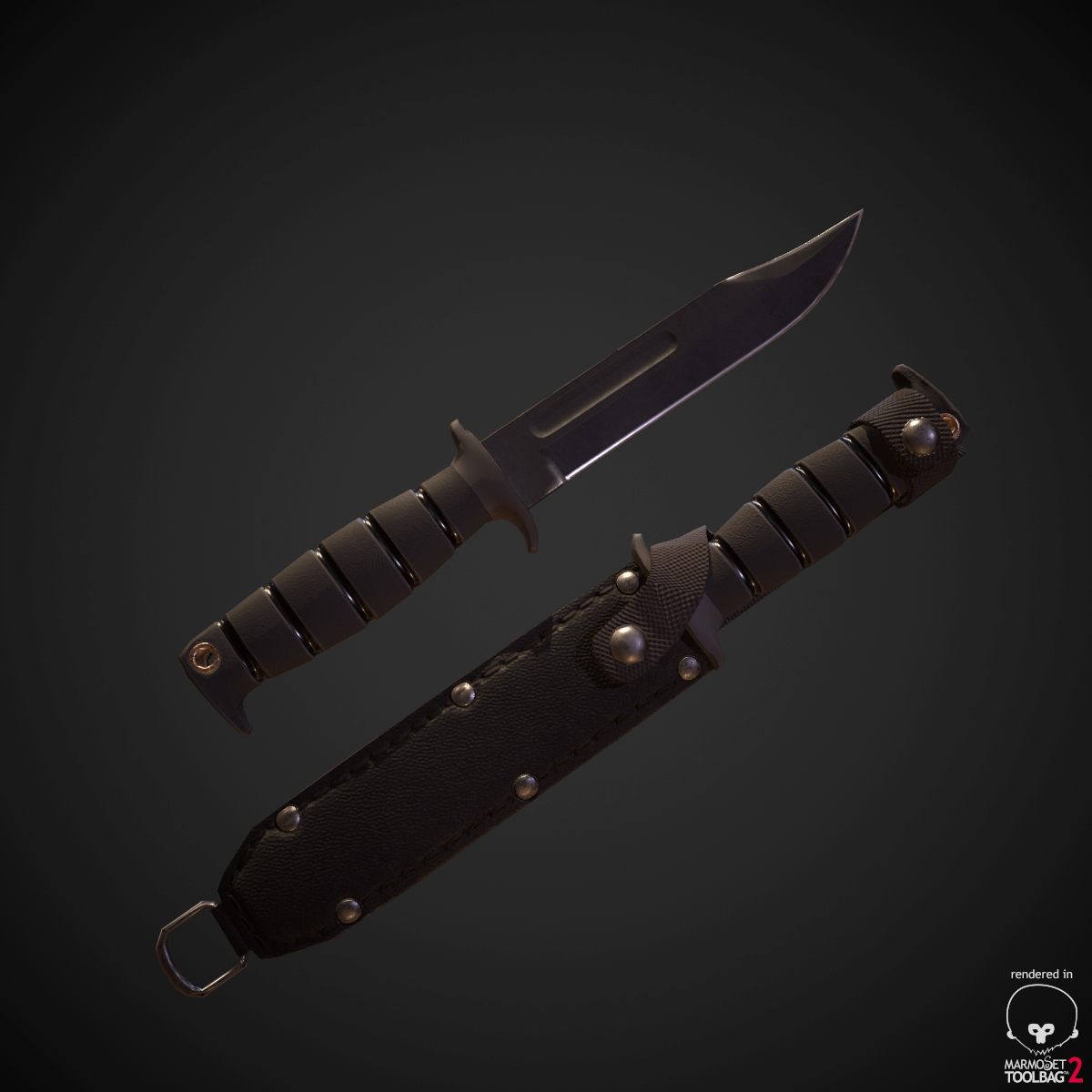 Arma De Faca Modelo 3D - TurboSquid 1069615