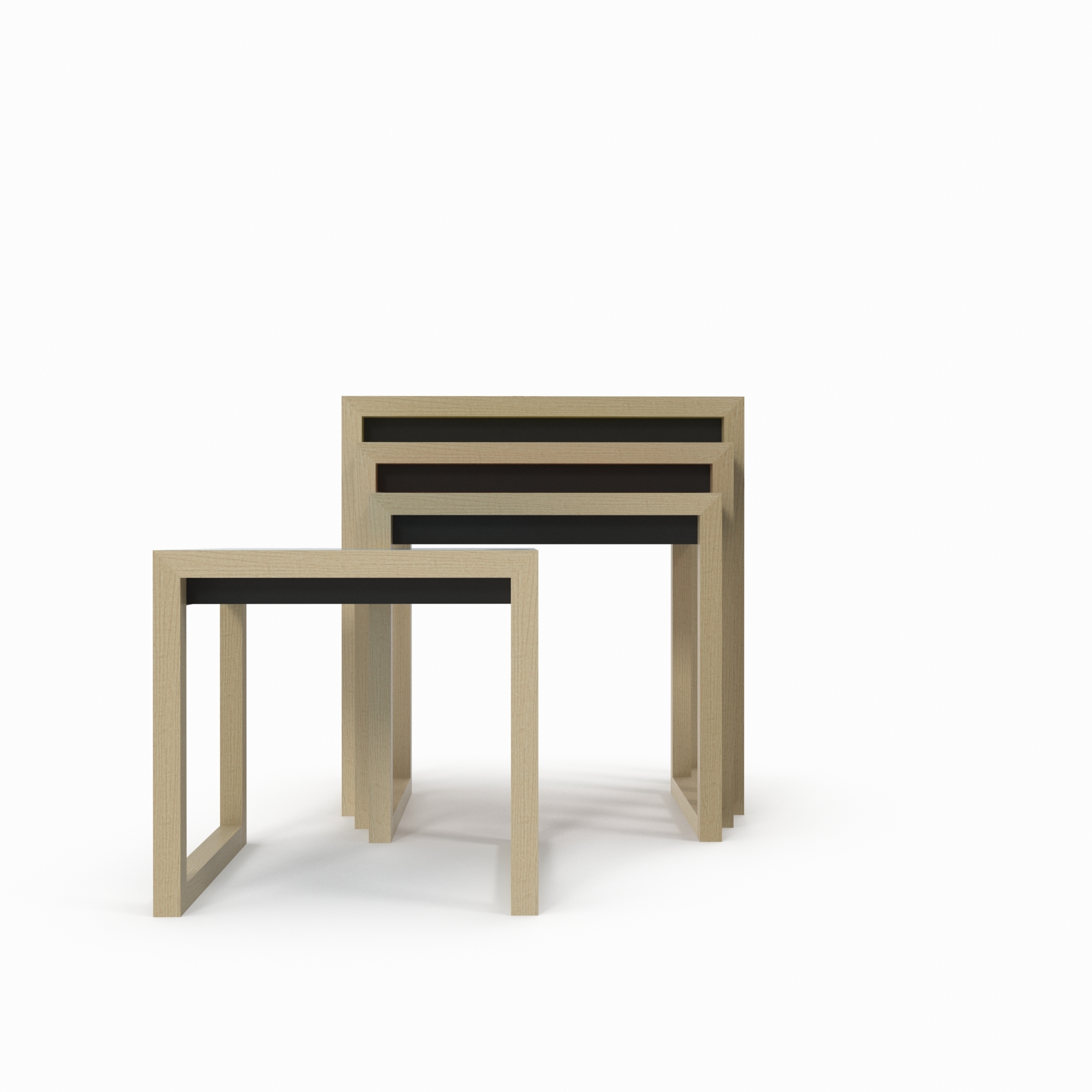 3d model albers nesting tables