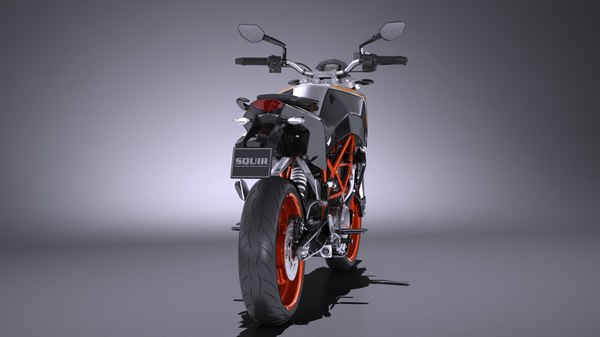 3d ktm duke 390 model