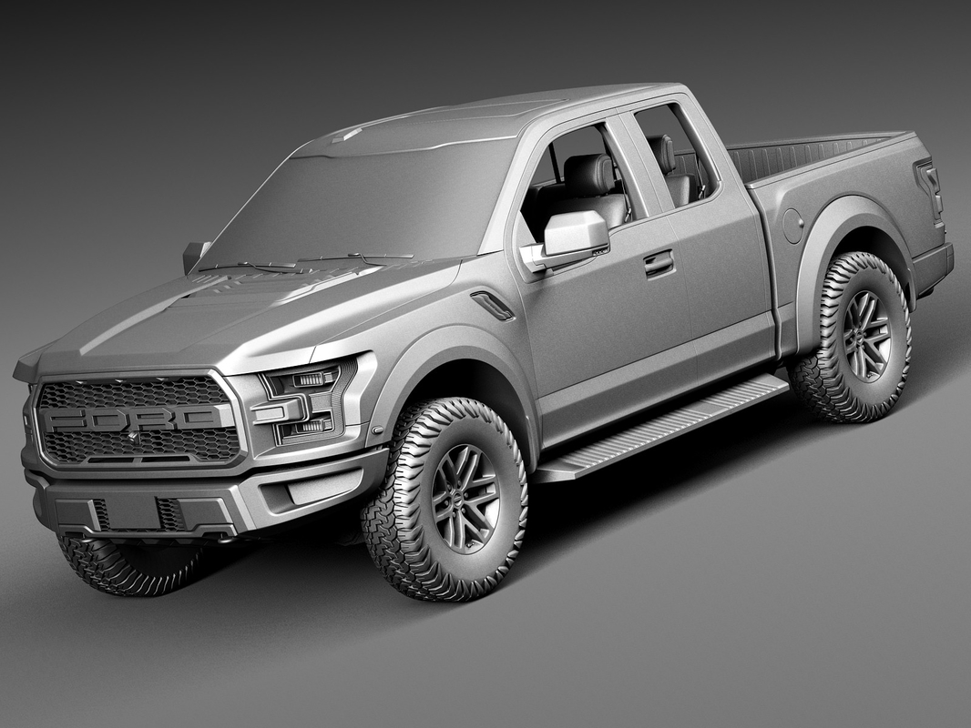 3d 2017 f-150 raptor