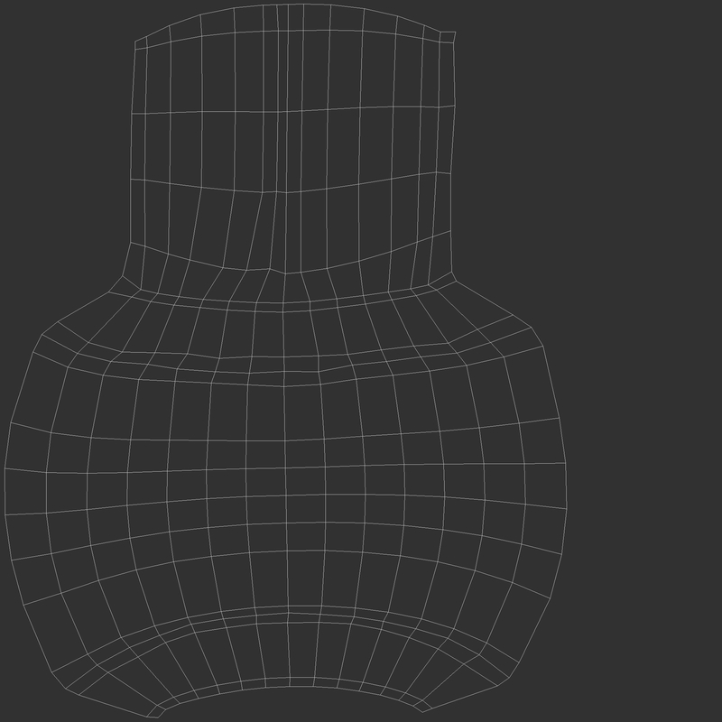 flask 3d model