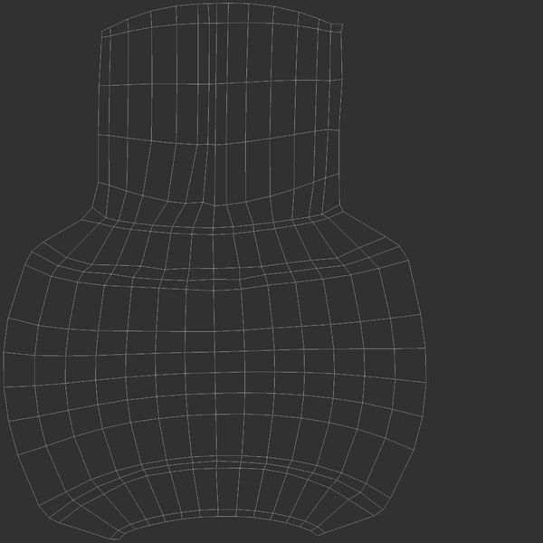 flask 3d model