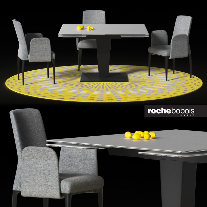 obj rochebobois dining osiris table