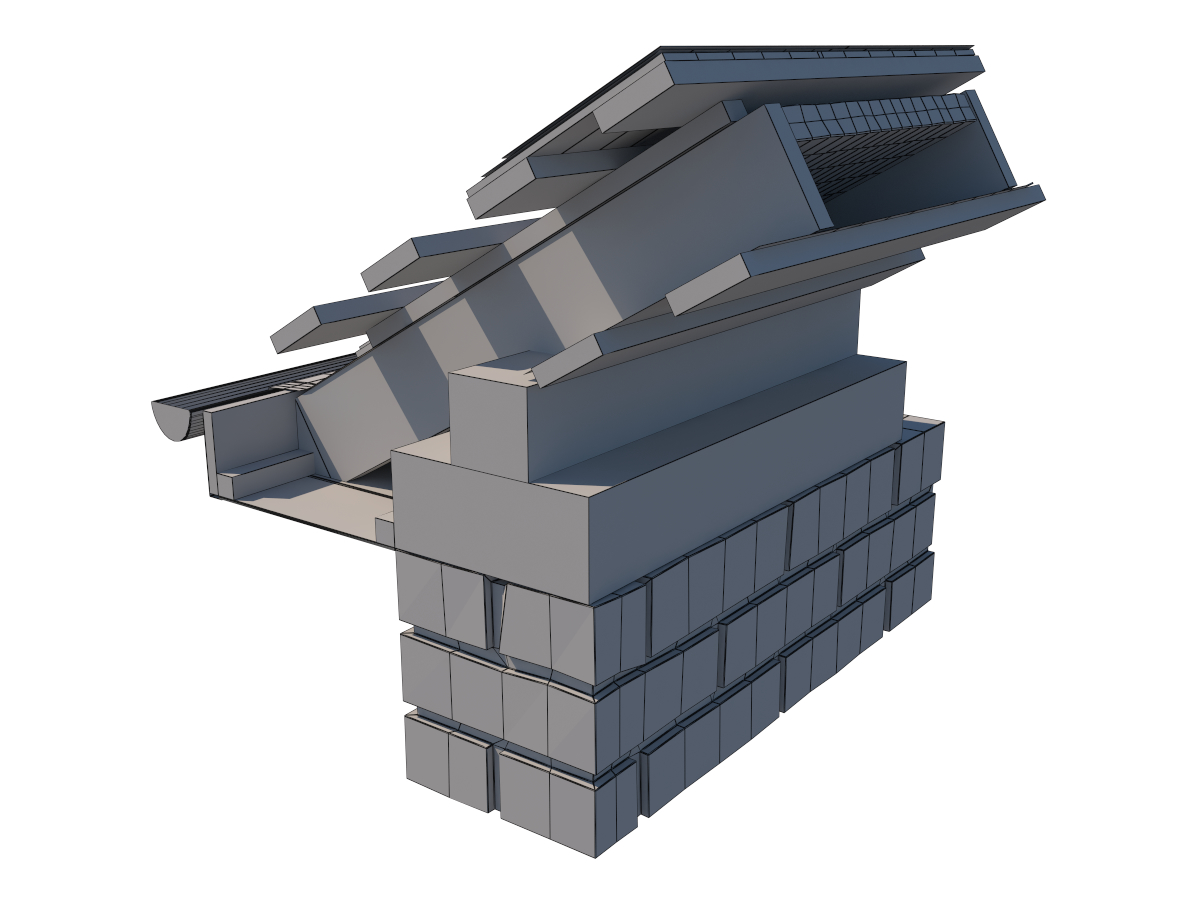 roof 3d model