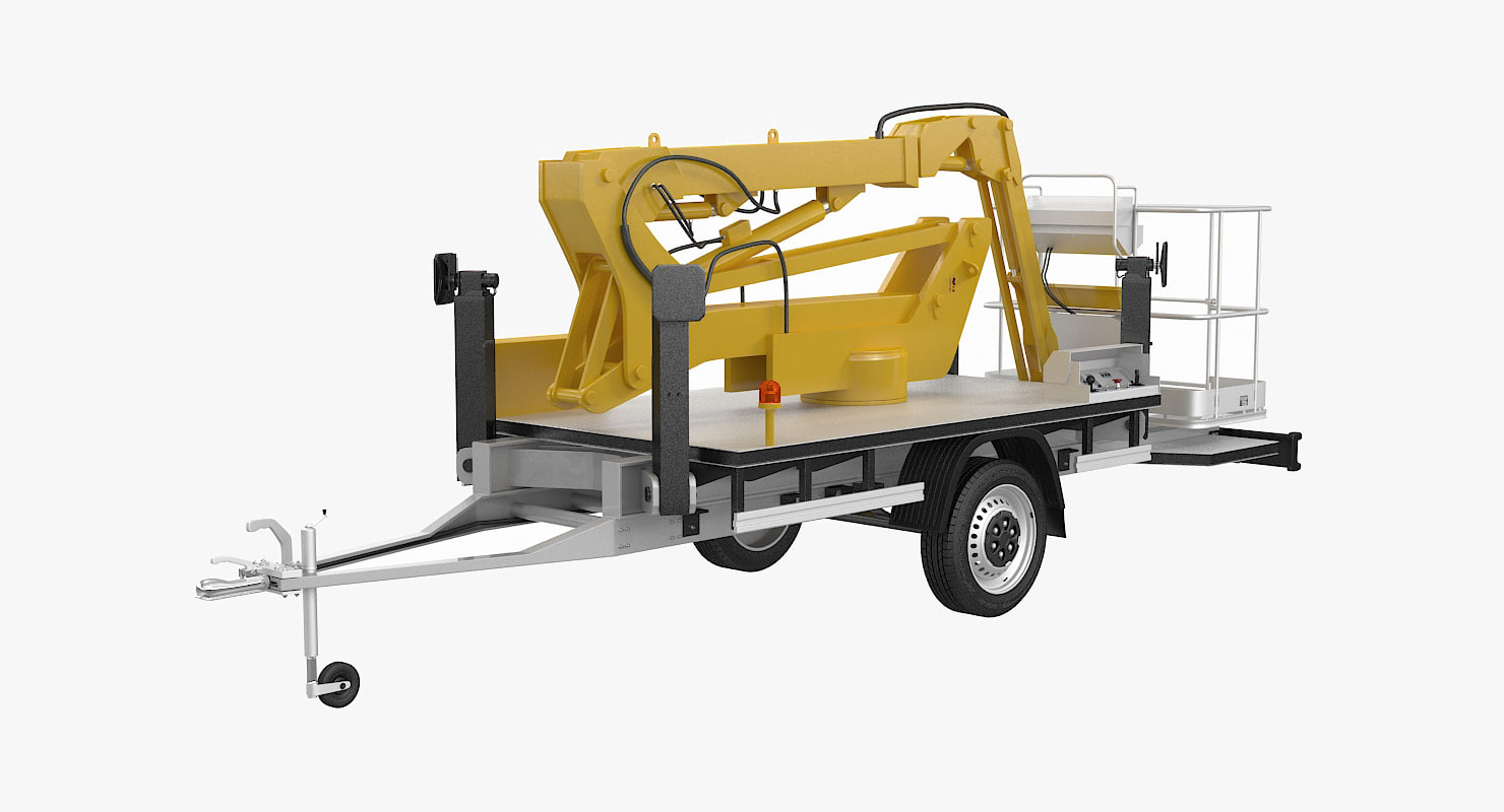 3d cherry picker trailer
