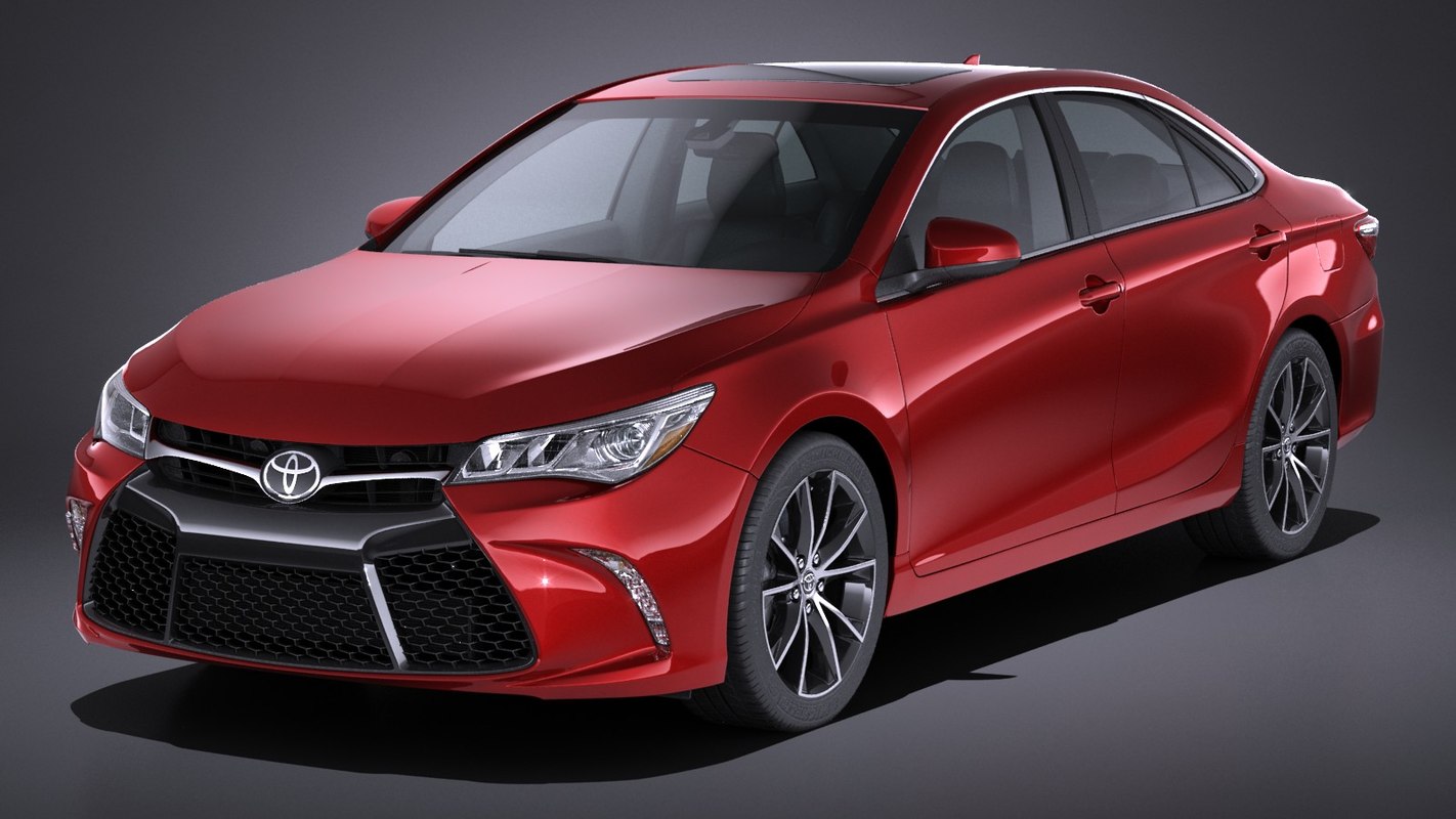 3d toyota camry xse