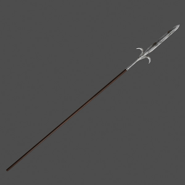 max old worn corseque polearm