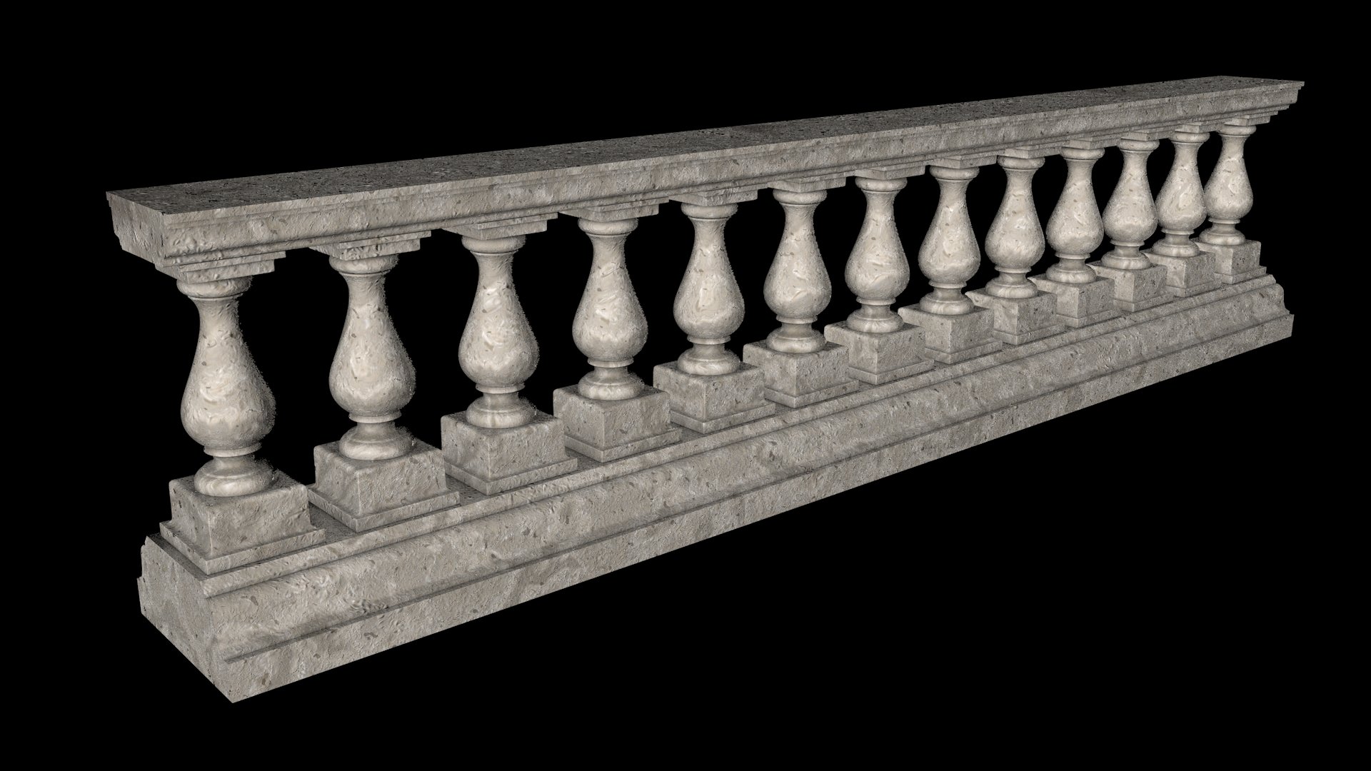 Modello 3D Balaustra - TurboSquid 1070783