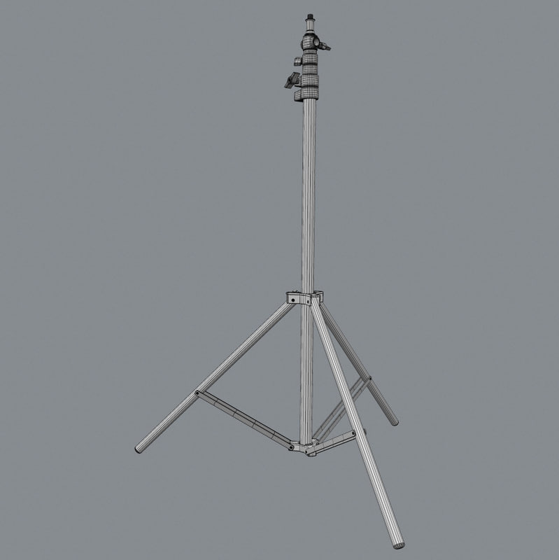 3d studio stand model