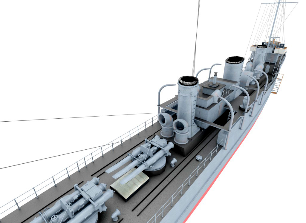 Zerstörer Typ "Novik" 3D-Modell - TurboSquid 1070936