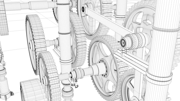 3d cogwheels