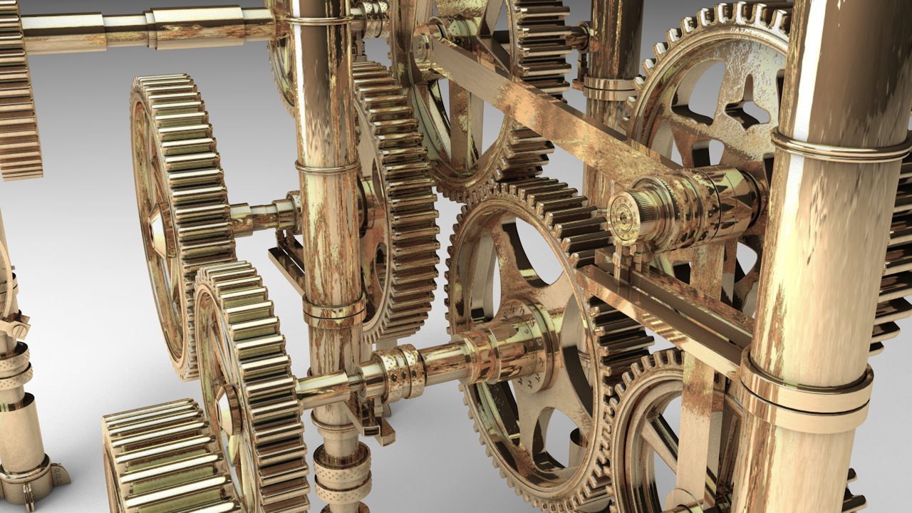 3d cogwheels