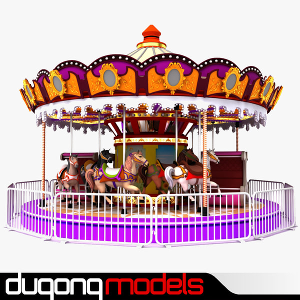Des Modèles de 3D Carrousel à Télécharger | TurboSquid