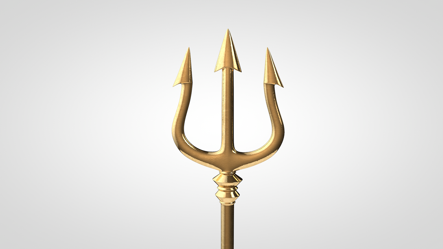 poseidon trident c4d