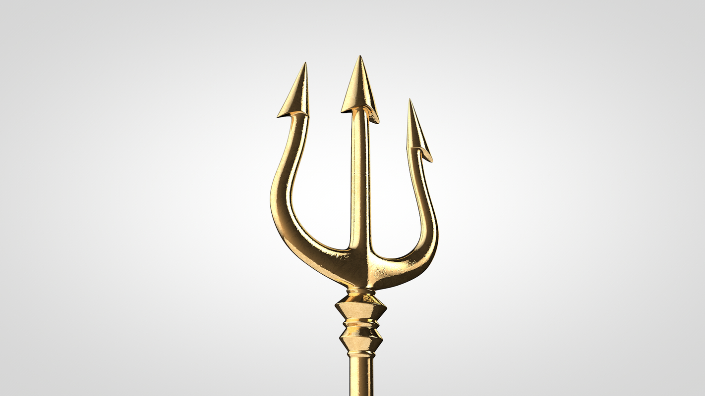 poseidon trident c4d