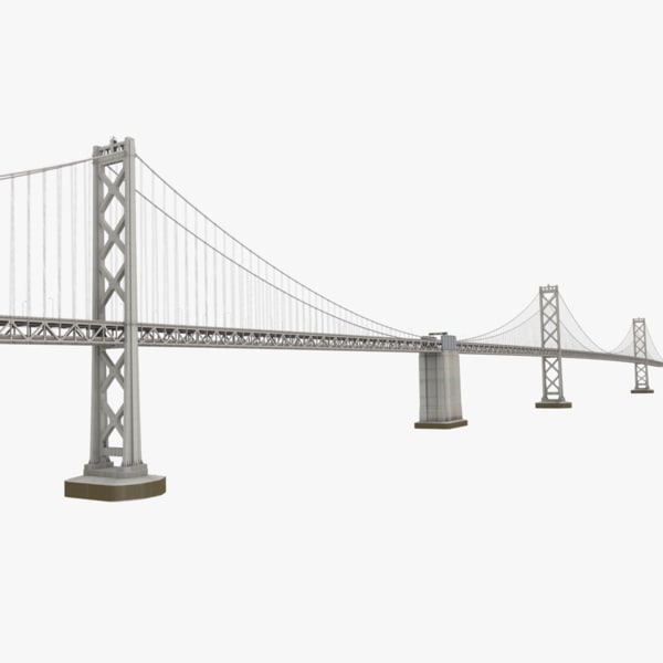 verrazano narrows bridge 3d model