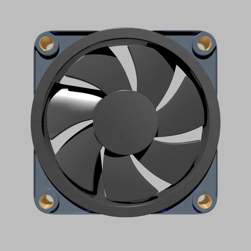 3d chassis fan