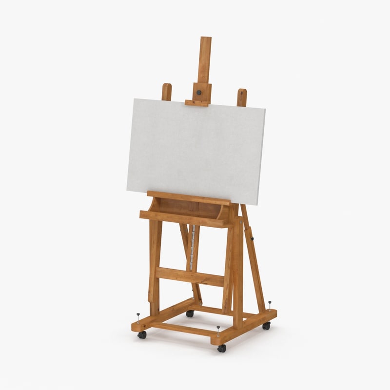 Easel 3D Models for Download | TurboSquid