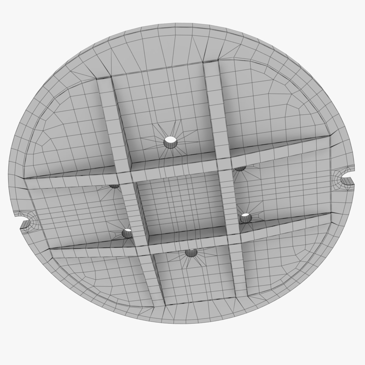 3d model manhole cover