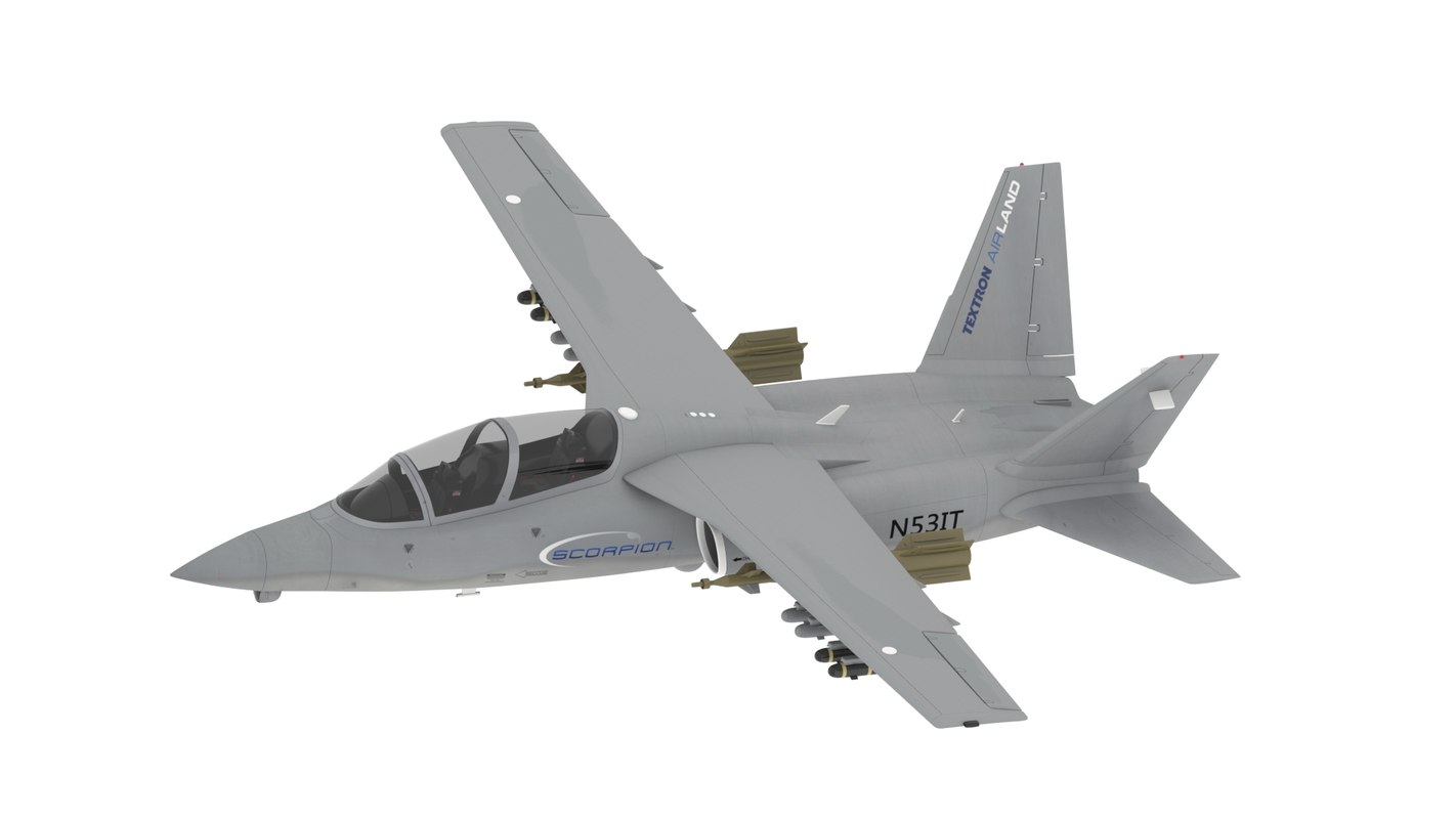 3d model textron airland s scorpion