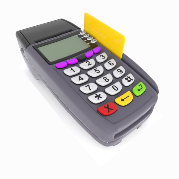 3d model pos machine