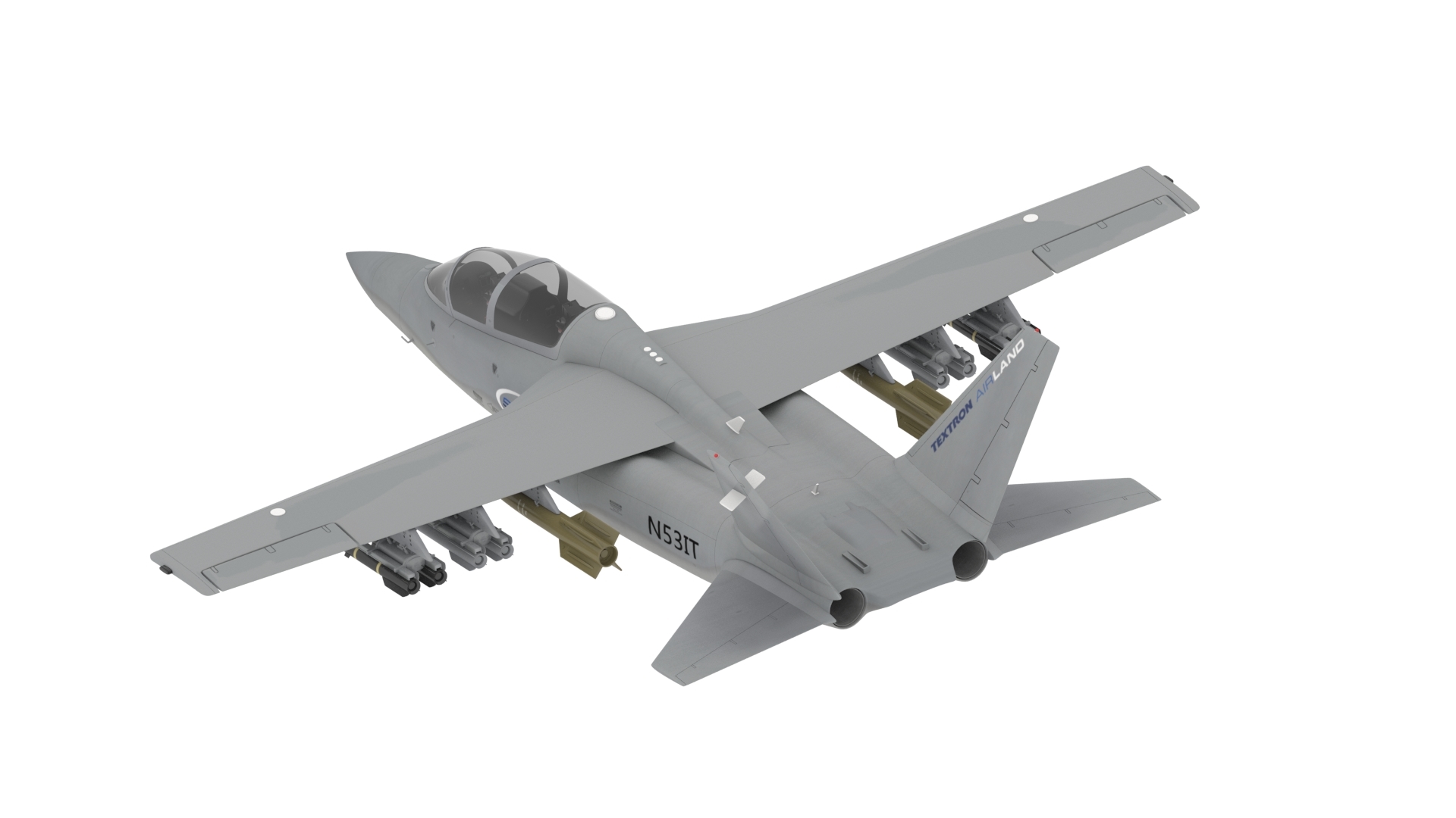 3d model textron airland s scorpion