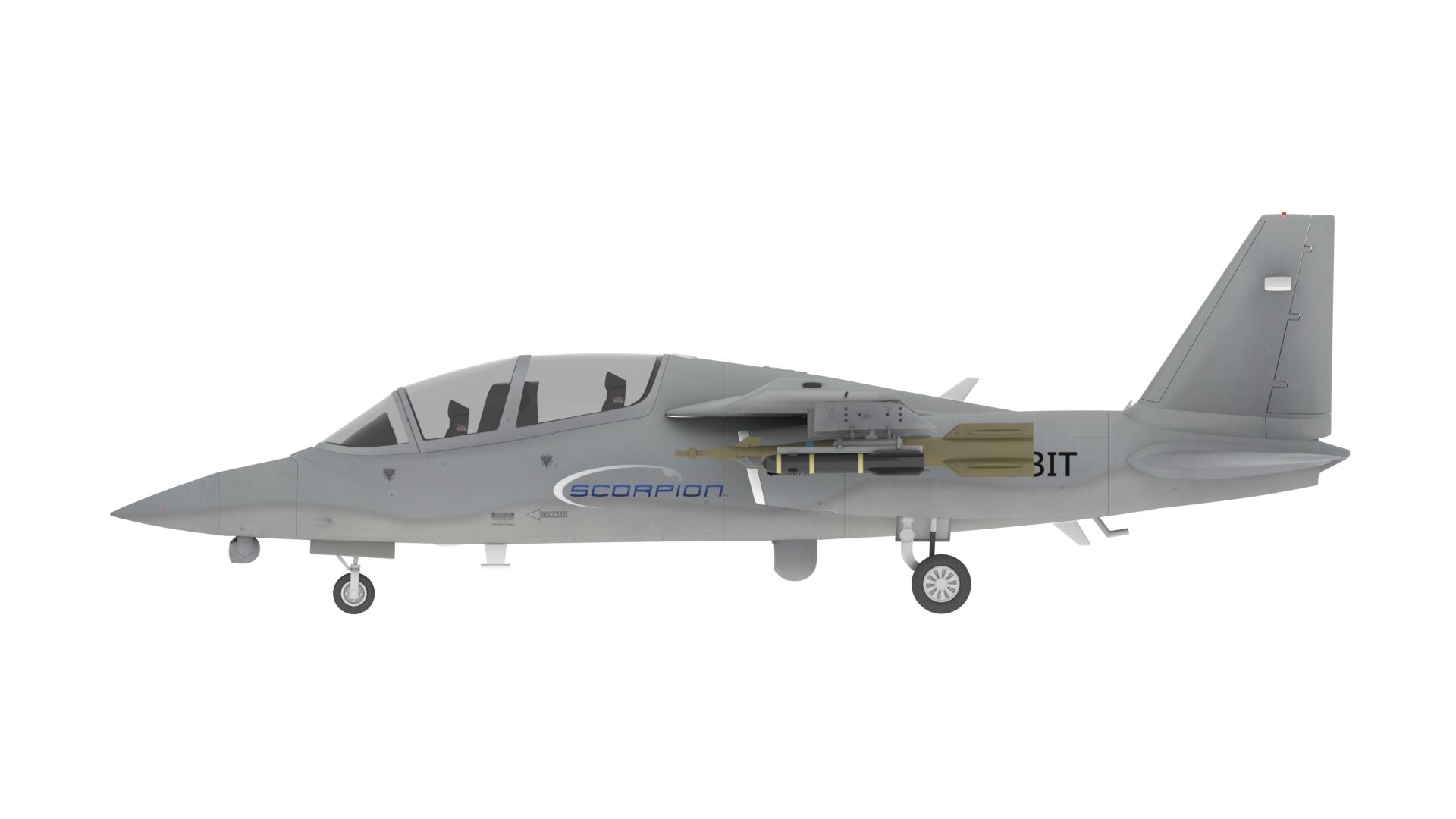 3d model textron airland s scorpion