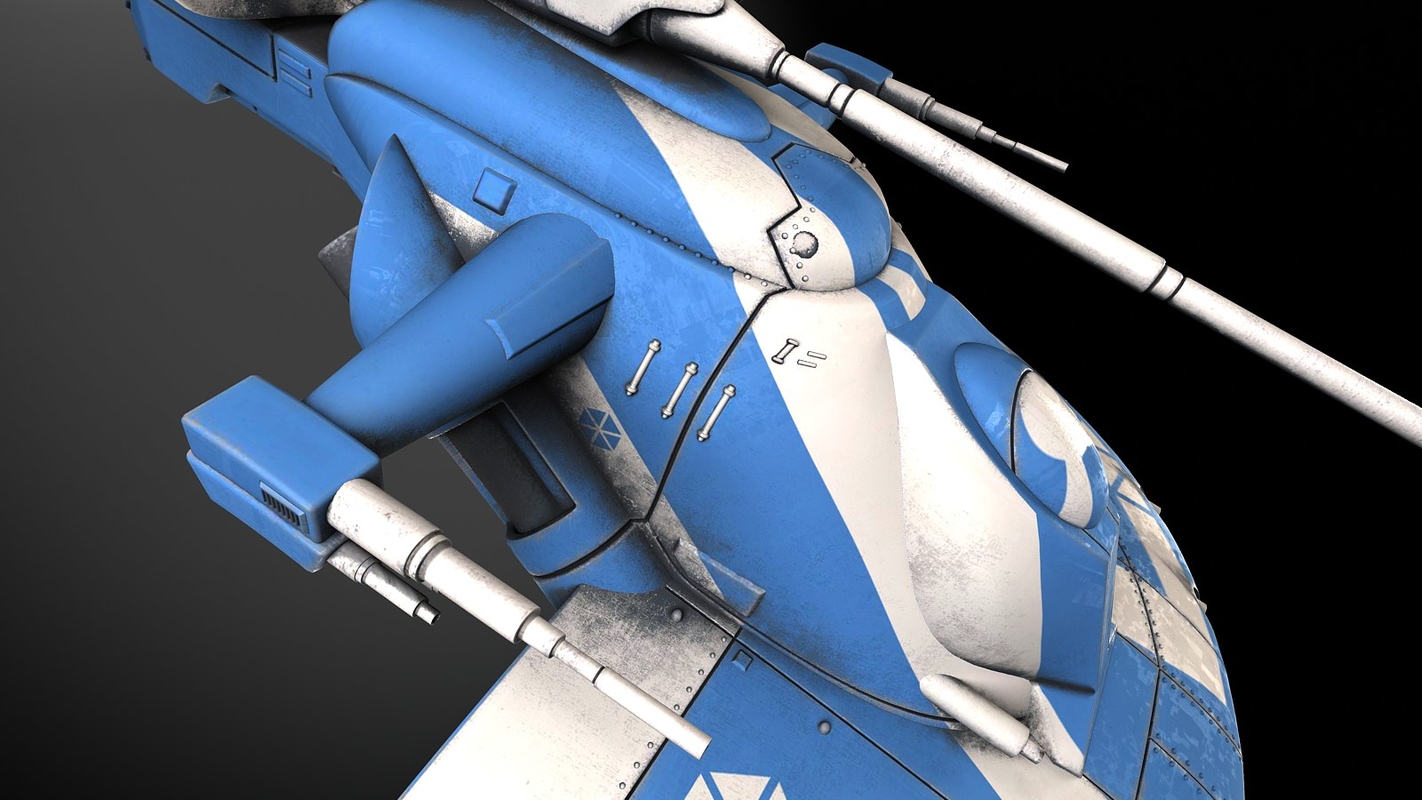 3d star wars aat model