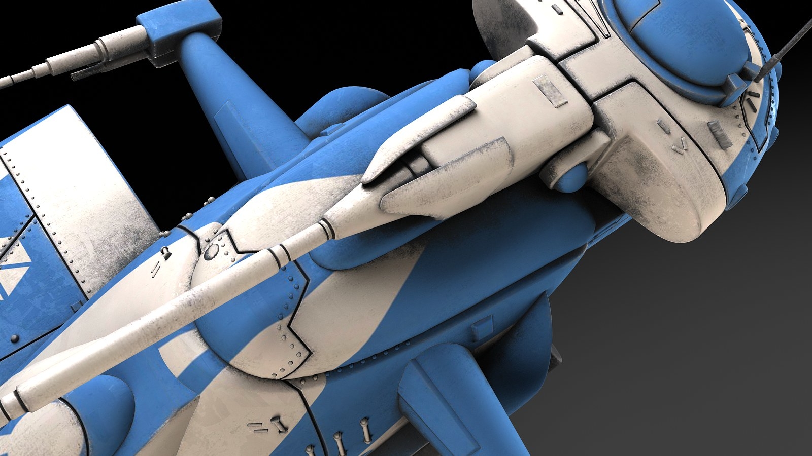 3d star wars aat model