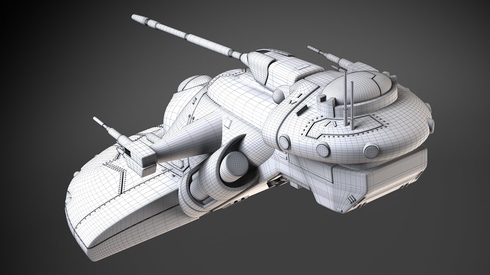 3d star wars aat model