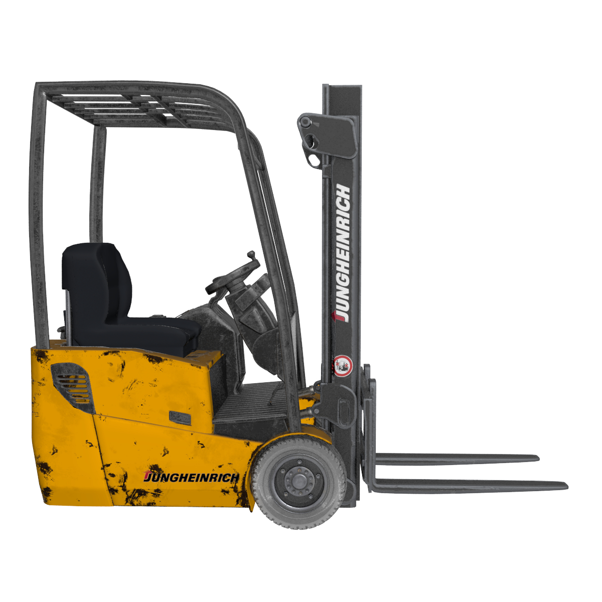 forklift jungheinrich 3d model