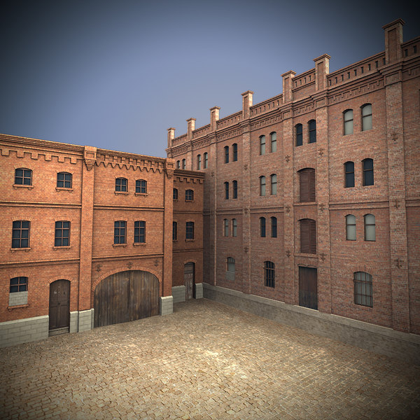 Factory Blender Models for Download | TurboSquid