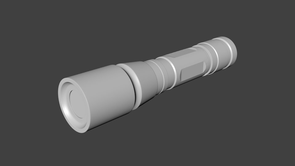 Flashlight Blender Models for Download | TurboSquid