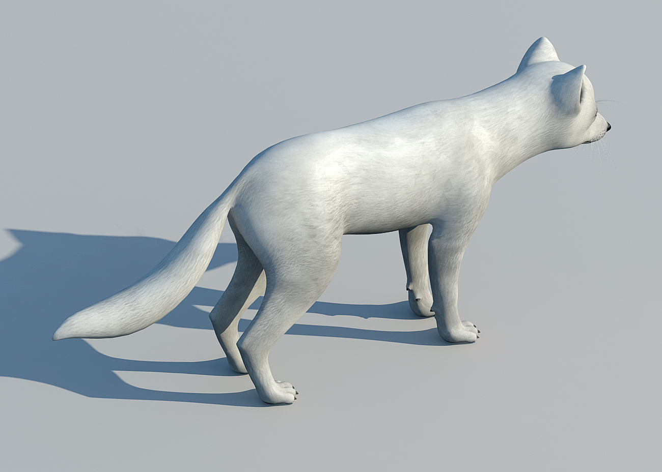 arctic fox 3d max