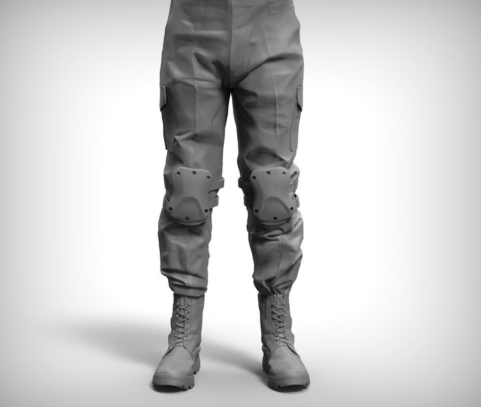 3d combat pant