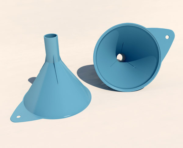 3D Funnel Models | TurboSquid
