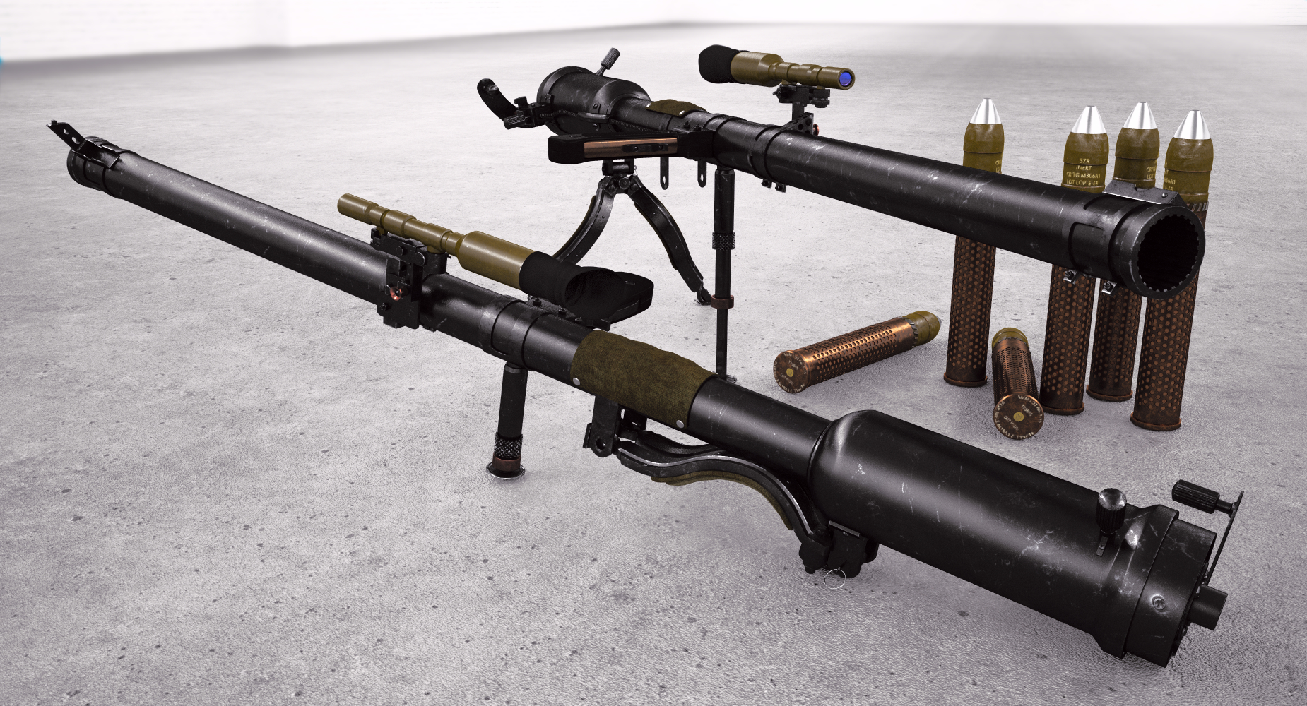 3d m18 recoilless rifle
