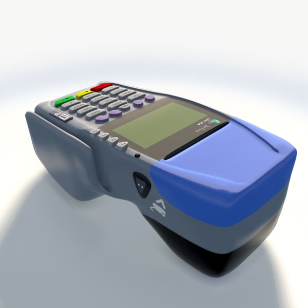 3d card reader terminal