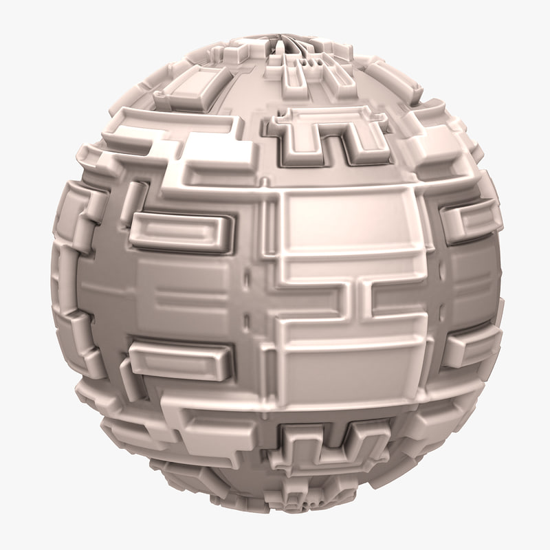 3d model sphere