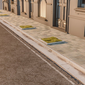 Free 3D Sidewalk Models | TurboSquid