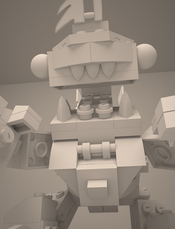 3d model lego mixels frosticons