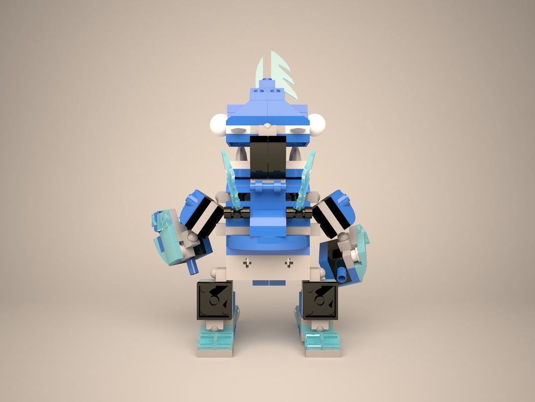 3d model lego mixels frosticons