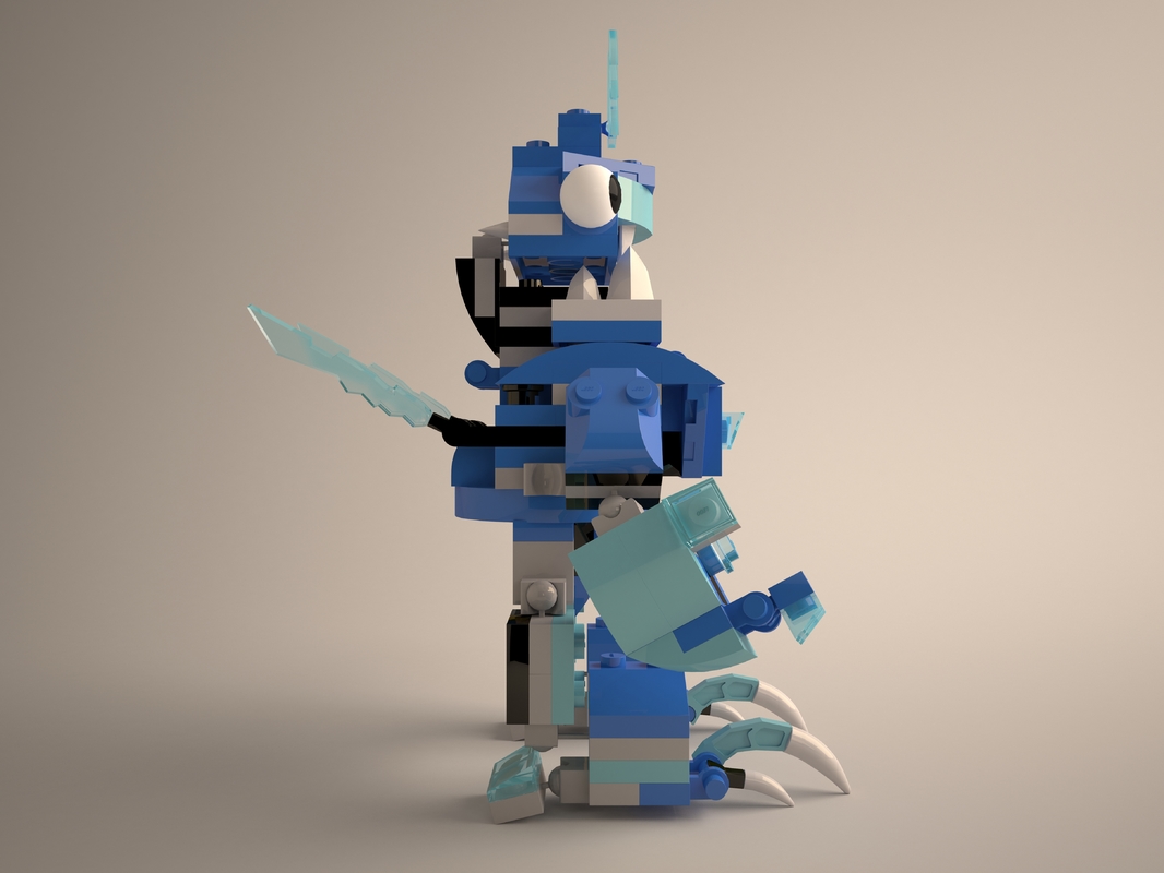 3d model lego mixels frosticons