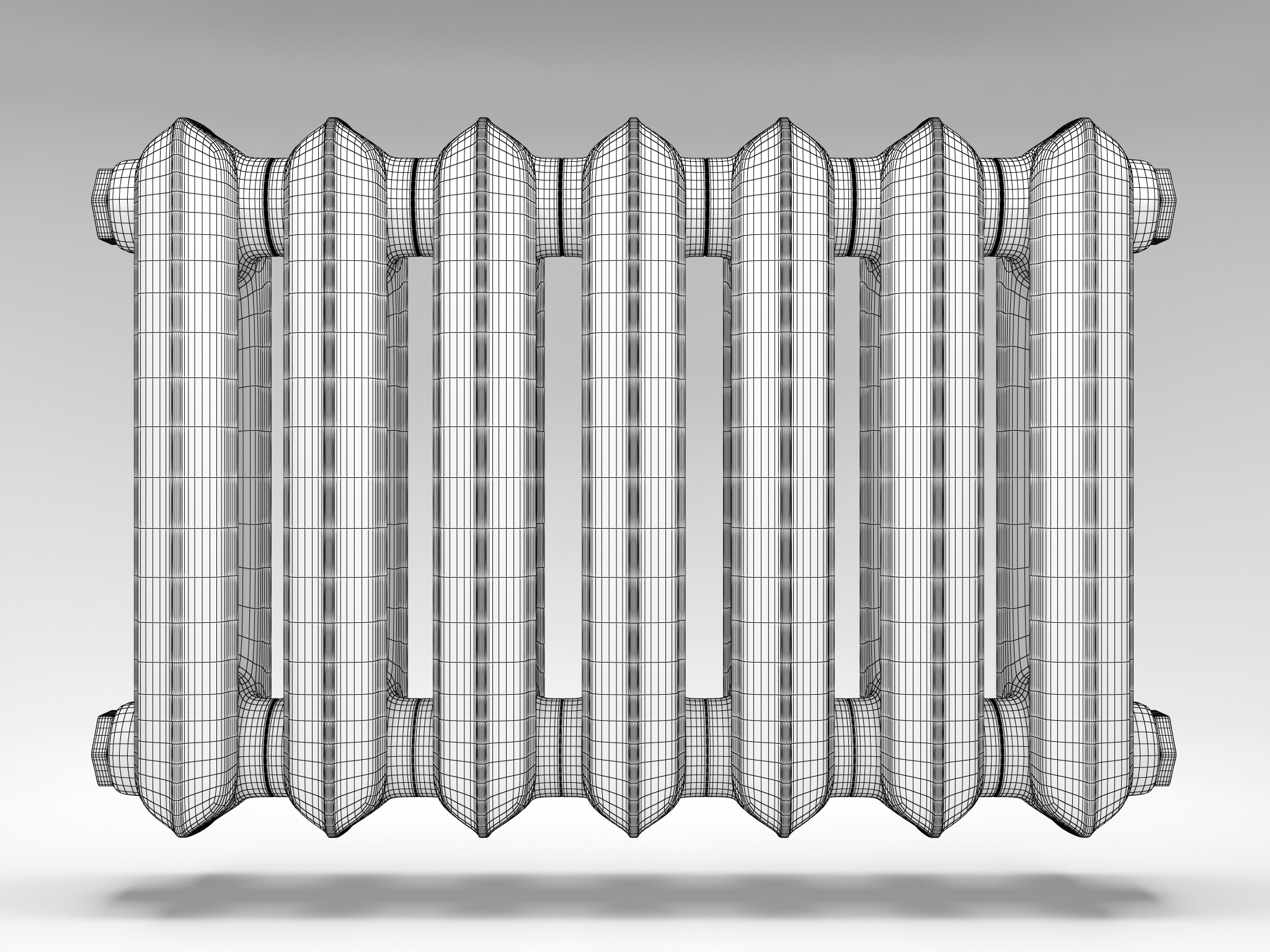 cast iron radiator max