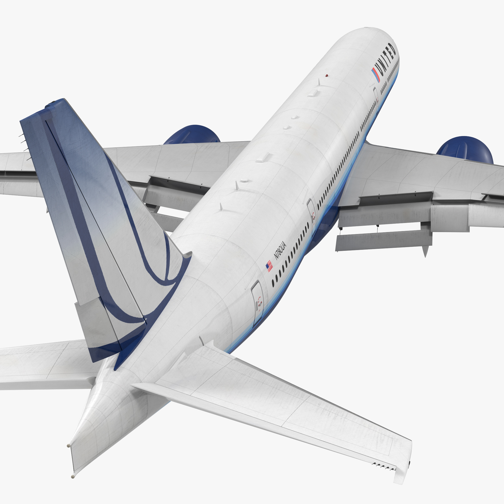 Wzorowany model 3D linii lotniczych Boeing 777-8x Model 3D - TurboSquid ...