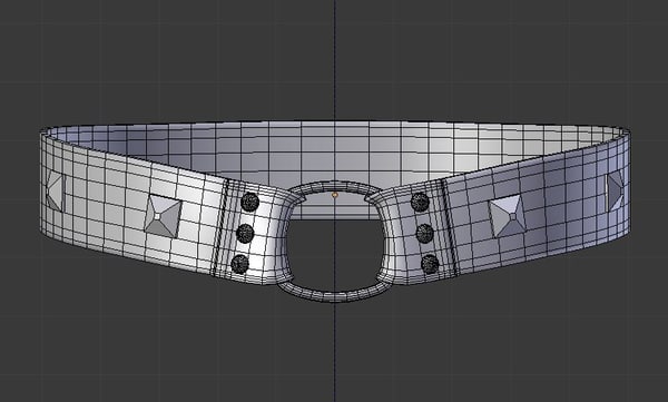 3d collar model