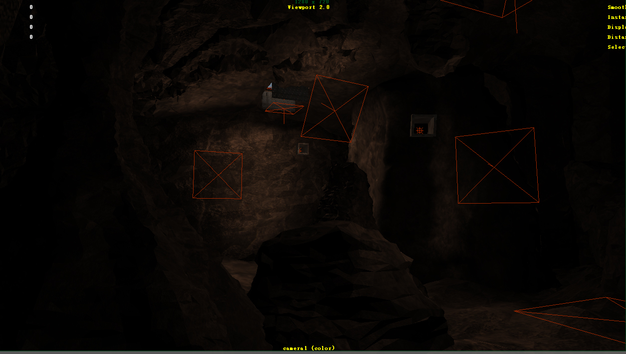 dungeon cave 3d obj
